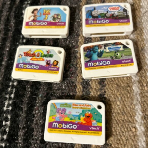 VTech | Toys | Vtech Mobigo 5 Loose Game Carts Monsters University ...